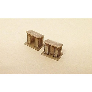 Outland Models Train Railway Ore Mining Accessories: Cart Truck Shanty. N Scale