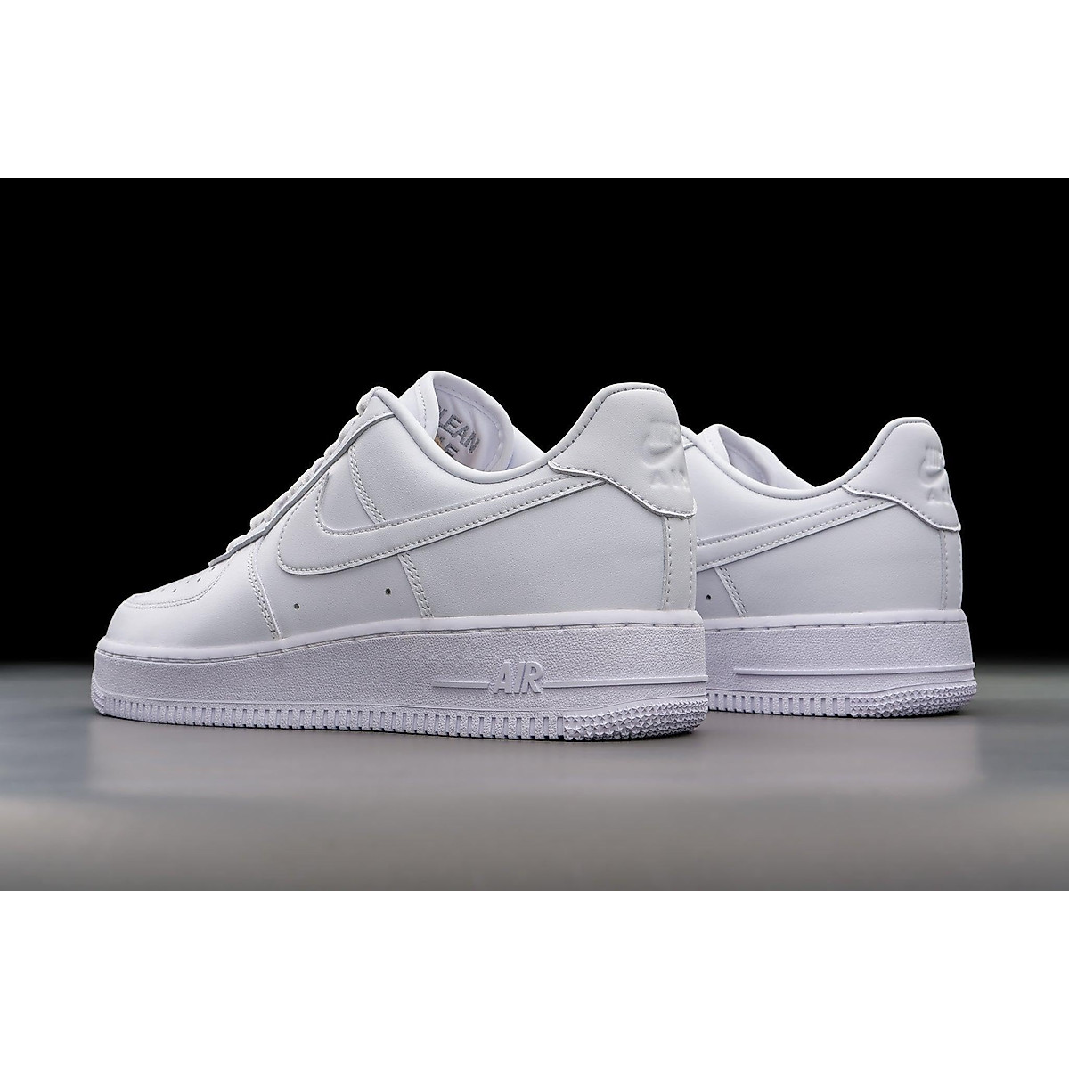 Nike Mens Air Force 1 Low '07 CW2288 111 White on White - Size 9.5