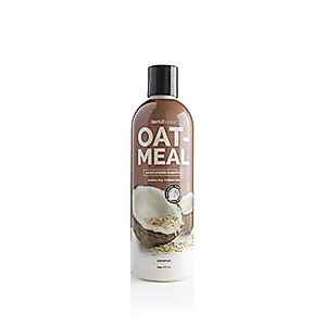 Bark 2 Basics Oatmeal Dog Shampoo, 16 oz - Natural Colloidal Oatmeal, Natural Ingredients, Calms Dry Itchy Irritated Skin, Moisturizes and Soothes the Skin and Coat, Professional Grade