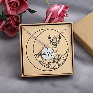 OKEYCH S-JM Gift S-JM Book Series Symbols Necklace Thorns and Roses T-OG and Crescent City Jewelry (S-JM Symbols Necklace)