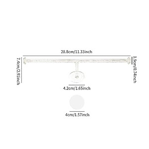 Ralondbey Convenient Suction Cup Towel Practical Storage Holder Rack Easy to Install Towel for Bathroom and Kitchen