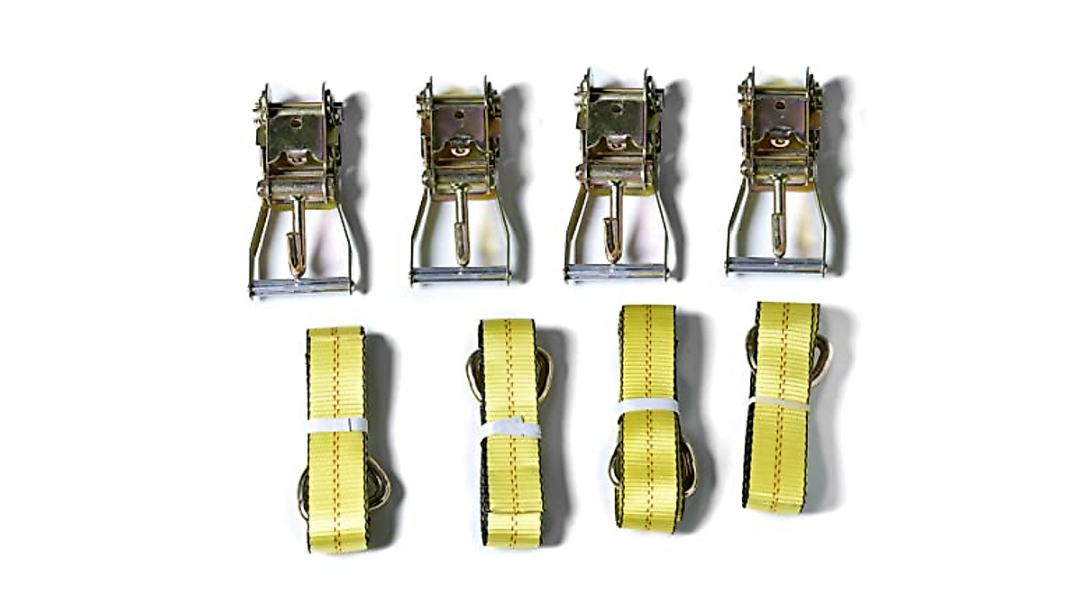 Pro-Grade Lasso Wheel Lift Straps & Ratchets - Tow Truck