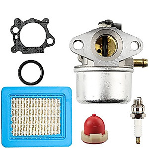 Panari 497314 799868 Carburetor for Briggs & Stratton 14111 498170 497314 497586 498254 498255 498966 Craftsman 625 6150 Engine with 491588s Filter