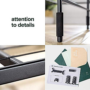 ZINUS SmartBase Tool-Free Assembly Mattress Foundation / 12 Inch Metal Platform Bed Frame / No Box Spring Needed / Sturdy Steel Frame / Underbed Storage, Full