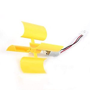 Electricity Generator, Micro Wind Turbines Dc Motor Vertical Motor Blades DIY Kit for Science Education Experiment, 5.5 m/s