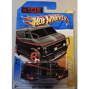 Hot Wheels 2011 A Team Van Black #39/244