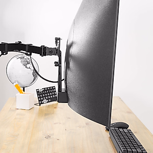 VIVO Quick Attach VESA Adapter Plate Bracket Designed for Samsung T55 Series Monitors, VESA up to 100x100, Black, MOUNT-SGT55