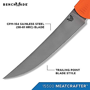 Benchmade - MeatCrafter 15500 Hunting and Cutlery Knife with Orange Handle (15500)