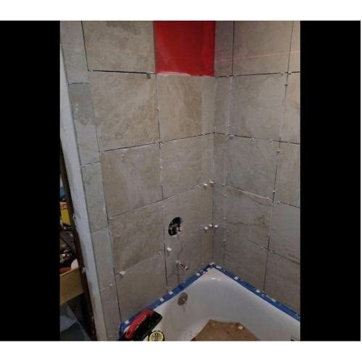 4 1/2 Inch Diamond Hole Saw Drill Bit Quartz Granite Porcelain Ceramic Glass Floor Wall Tiles 4.5 Inch Standard Shank Positioning Template Guide Included