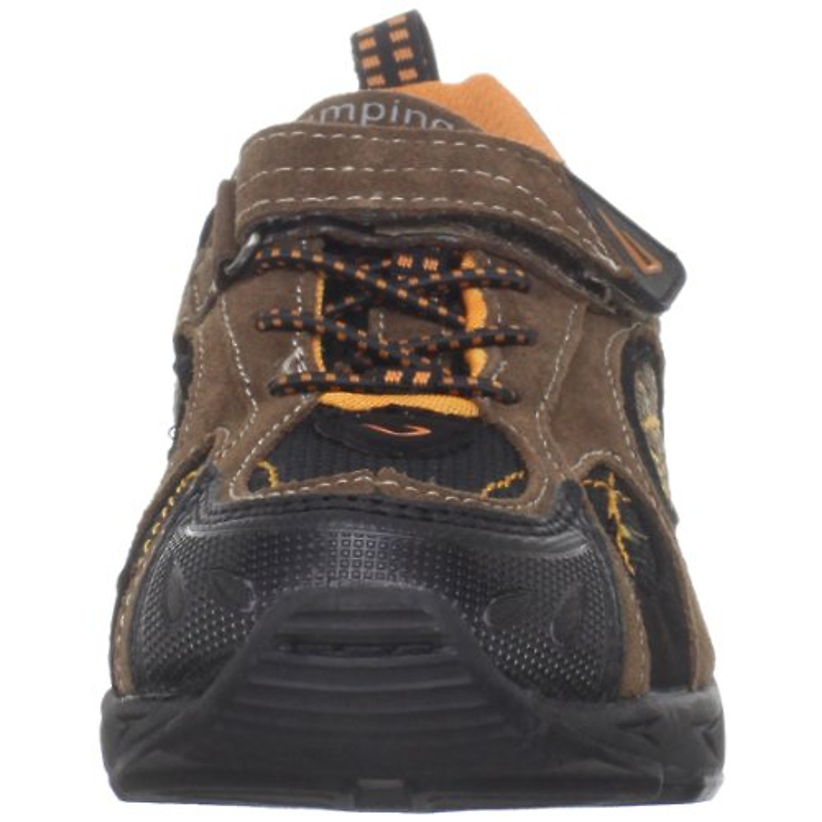Jumping Jacks Trail Seeker Hiking Shoe (Toddler/Little Kid),Tan/Black/Grey/Orange,35 EU (3 W US Little Kid)