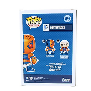 Funko Pop DC Heroes: Deathstroke Vinyl Figure (Metallic Version)