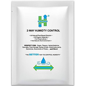 Humi-Smart 69% RH 2-Way Cigar Humidity Control Packet – 8 Gram 10 Pack