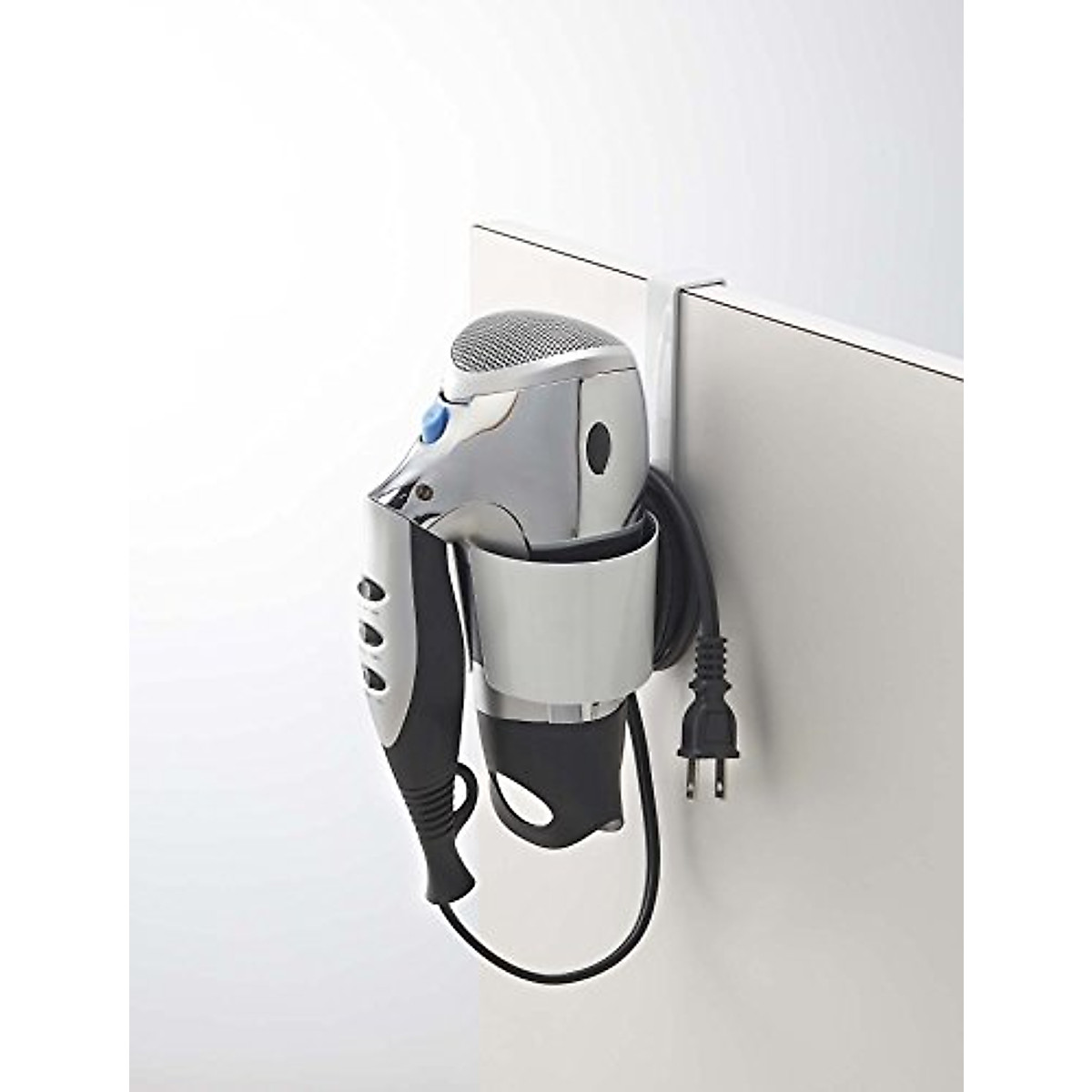 YAMAZAKI home 7581 Hair Dryer Holder, One Size, White