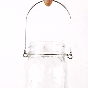 MEETOOT 8PCS Stainless Steel Glass Bottle Handle Jar Wire Hanger Stainless Steel Mason Jar Hangers and Hooks Wire Handles