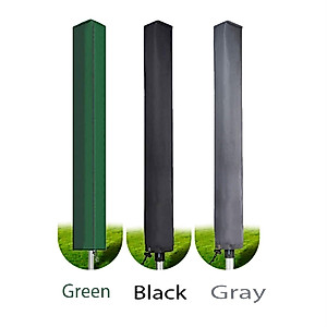 ECRCAPYC 600D Oxford Waterproof Rotary Clothesline Cover - Anti-UV, Rip-Proof with Zipper & Drawstring(Green,65x6x6inch)