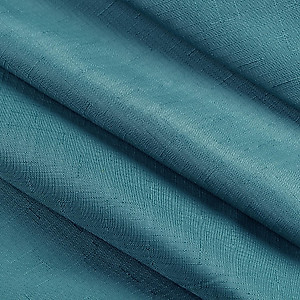 youngseahome Patio Seat Cushion Covers,Washable Slip Covers Replacement,Waterproof Outdoor Furniture Chair Cushion Pillow Seat Cover for Couch,Garden,Sofa,Teal,22"×22"×4"(4 Covers Only)