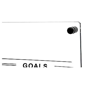 GenericJINCHENG Acrylic Calendar - Acrylic Calendar for Wall - Reusable Dry Erase Calendar for Wall - Clear Acrylic Wall Calendar - 18x24 inch - Monthly and Weekly Planner