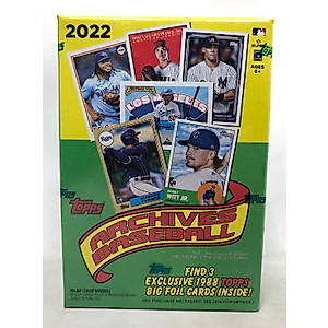 Topps 2022 Archives Baseball Blaster Box - 7 Packs Per Box