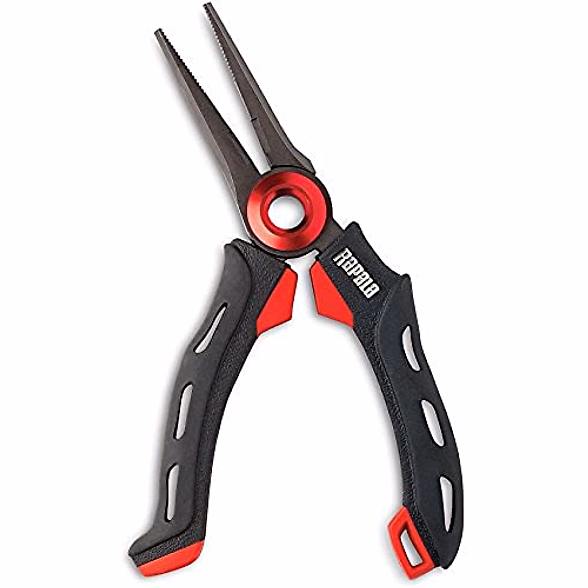 Rapala Pliers, 4" Mag Spring, Black/Red