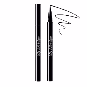 By The Clique Premium Waterproof Black Liquid Eyeliner | Smudge Proof - All Day Stay | Vegan, Gluten Free and Cruelty Free