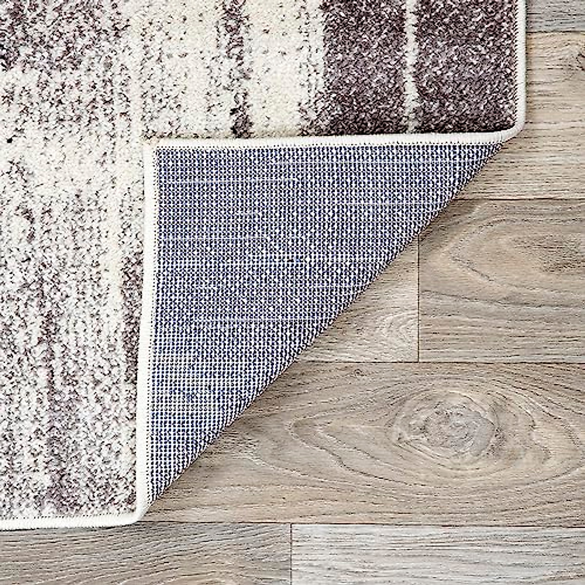 Rugshop Contemporary Modern Abstract Area Rug 7' 10" x 10' Gold