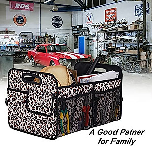Femuar Car Trunk Organizer,Car Storage Organizer with 72L Large Capacity Waterproof Collapsible and 11 Pockets,Trunk Organizer for Car Suv/Jeep/Sedan…