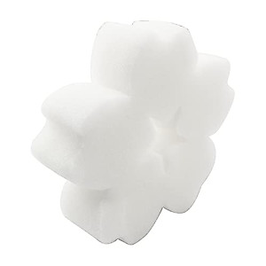 RLECS 4pcs Oil Absorbing Scum Sponge Cherry Blossom Oil Absorbent Sponge Swimming Pool Cleaning Sponge Scum Sponge Spa Sponge Hot Tubs Spa Filters