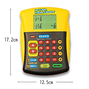 Educational Insights See 'N' Solve Fraction Calculator