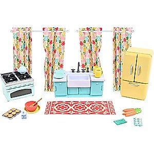 Sunny Days Entertainment Honey Bee Acres Sweet Home Kitchen Accessories Playset, 27 Piece Set: