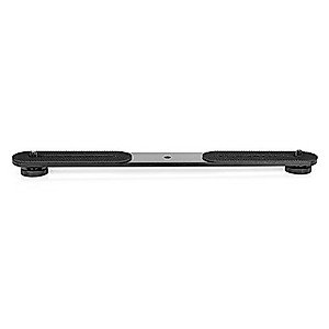 ChromLives 1/4'' Dual Camera Mount Flash Bracket Extension Bar 10.6'' Straight Flash Bracket Tripod Mount Bracket for DSLR Camera LED Light Flash Light Microphone and More