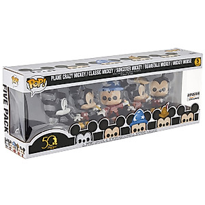 POP Disney Archives - Mickey Mouse 5 Pack, Amazon Exclusive, Multicolor (51118)