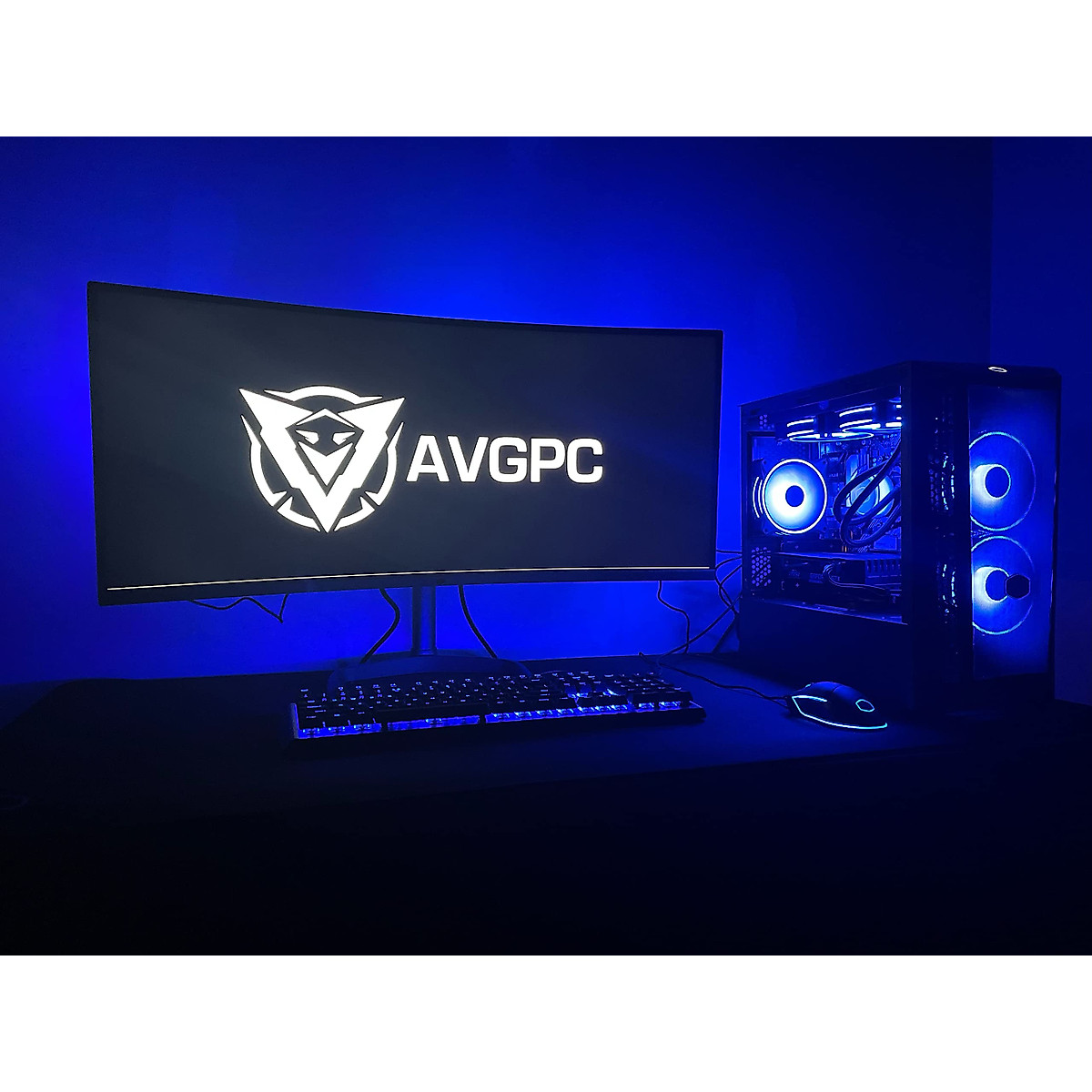 AVGPC Quiet Series Gaming PC Intel Core i5 6 Core 12400F up to 4.40 GHz, 16GB DDR4, GeForce GTX 1660 Super 6GB, 1TB NVME M.2 SSD WiFi…