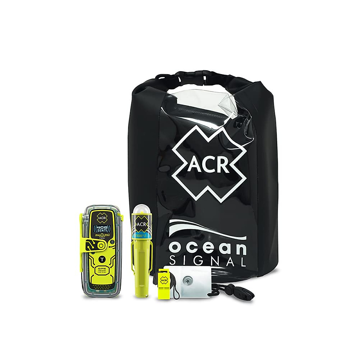 ACR ResQLink View GPS Personal Locator Beacon Survival Kit