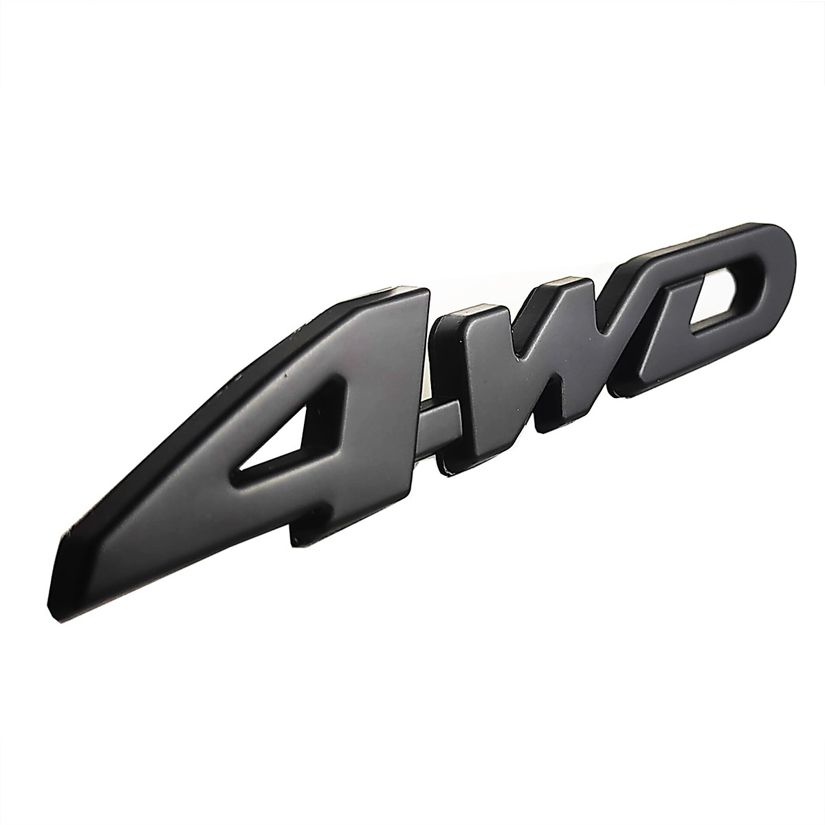 OnlyYou.X 4WD Emblem 4WD Badge 3D Logo Sticker Compatible with Universal Pickup and Car Black 1 Piece Metal