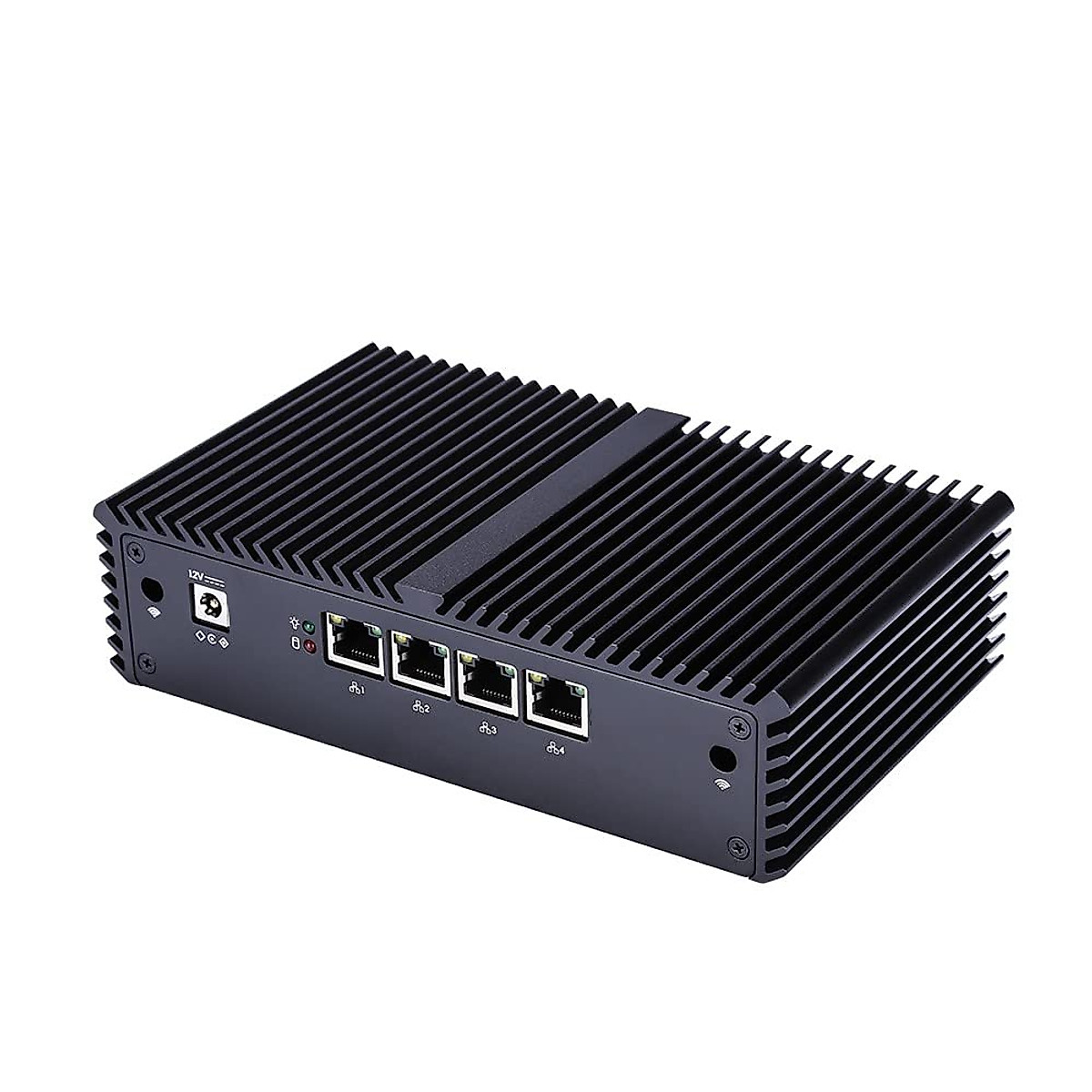 Qotom New Mini pc Qotom-Q190G4N-S07 8G ram 32G SSD Intel J1900 2.0GHz 4*USB Multi-Function Router Gateway OPNsense Box