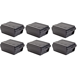 Tomcat Bait Station - Set of 6 Outpost Rat Bait Stations, Complete Rodent Control Solution