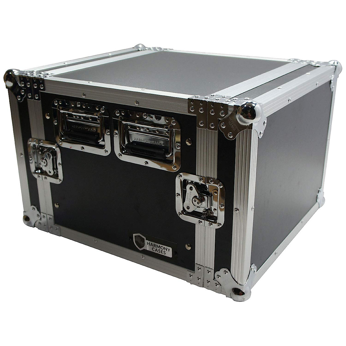 Harmony Audio HC8UAD DJ Flight Amp 8U Rack Space Road Travel Amplifier Case