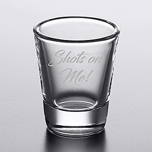 Personalized Whiskey Shot Glass | Set of 4