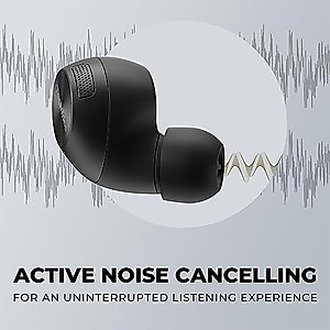 Technics HiFi True Wireless Multipoint Bluetooth Earbuds II, Active Noise Cancelling, 3 Device MultiPoint Connectivity, Impressive Call Quality, LDAC Compatible, EAH-AZ40M2-K (Black)