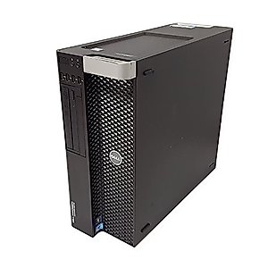 Precision T5810 Workstation 1x 3.50GHz E5-1650 V3 6-Cores Total 128GB RAM 512GB SSD Quadro K600 Win 10 Pro(Renewed)