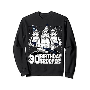 Star Wars Stormtrooper Party Hats Trio 30th Birthday Trooper Sweatshirt