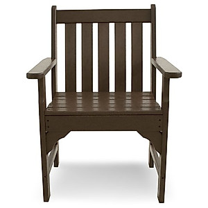 POLYWOOD GNB24MA Vineyard Garden Arm Chair, Mahogany