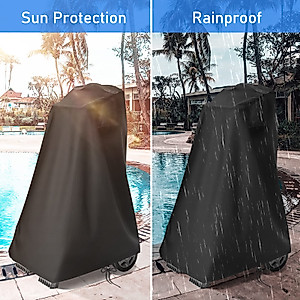 Robotic Pool Cleaner Caddy Cover Fit for Dolphin Pool Cleaner Robot, Waterproof Pool Robot Cleaner Caddy Cover