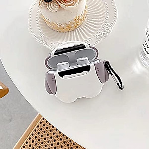 Rertnocnf Creative Cute Kawaii Cartoon Animals Shark Case Compatible with Beats Studio Buds 2021 Fashion Portable Accessories Shockproof Protector for Wireless Noise Cancelling Earbuds (Shark)