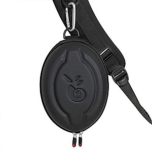 Hermitshell Hard Travel Case for Pahasur/soulsens/MW Acc CA/Mpow CH6S Kids Headphones (Only Case) (Black)