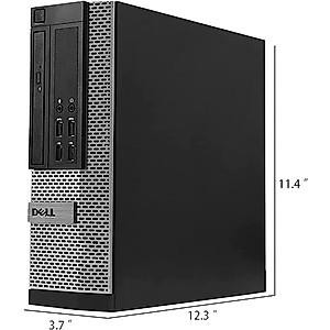 Dell Video Editing CAD OptiPlex 7020 Desktop Computer PC, Intel Core i7-4570 3.2 GHz Processor, 16GB RAM, 480GB SSD (Fast Boot) + 2TB HDD, Graphics RX-550 4GB DDR5, WiFi, Windows 10 Pro (Renewed)