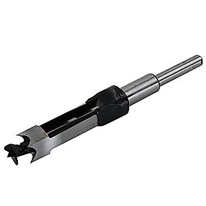 SaferCCTV Woodworker 3/4 Inch Square Hole Drill Bits Mortising Chisel Set, Mortise Chisel & Bit Set for Construction Installation Renovation Decoration Industry