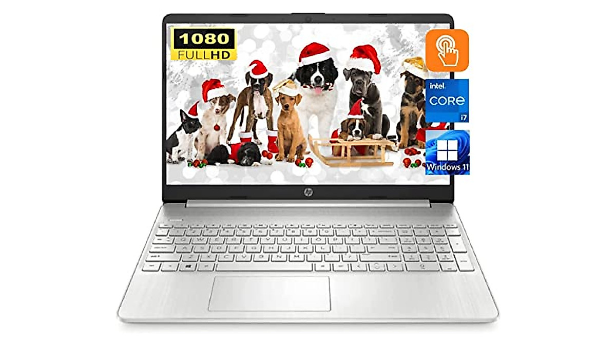 HP Business Laptop with 15.6" FHD Touchscreen & 11th Gen i7