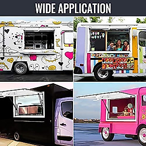 Concession Stand Serving Window Door - Concession Awning Door for Food Trucks *Glass Not Included,36''W X 24''H