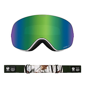 Dragon Alliance X2S Smaller Fit Alpine Camo/Lumalens Green Ion Snow Goggles